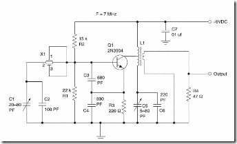 Radio Circuits Blog: Ceramic resonator VFO
